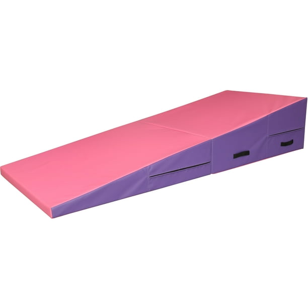 PRISP Folding Incline Gym Mat - 71 x 30 x 14 in Wedge Gymnastics ...