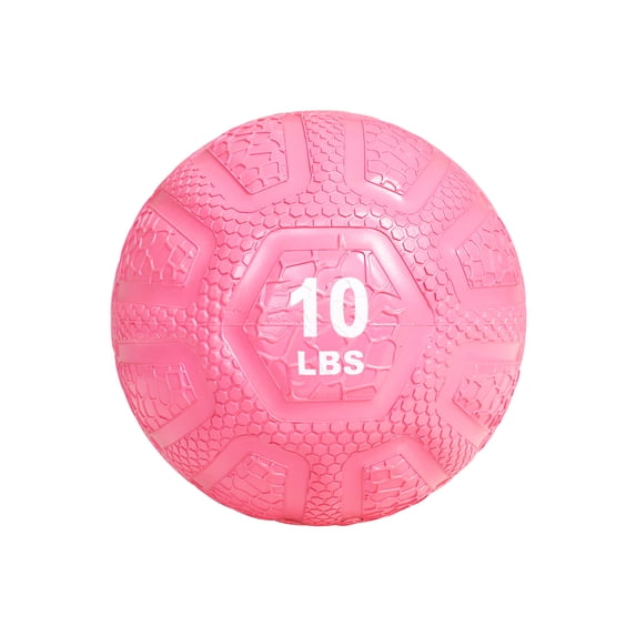 PRISP Hard Balance Trainer Weighted Rubber Medicine Ball for Strength ...