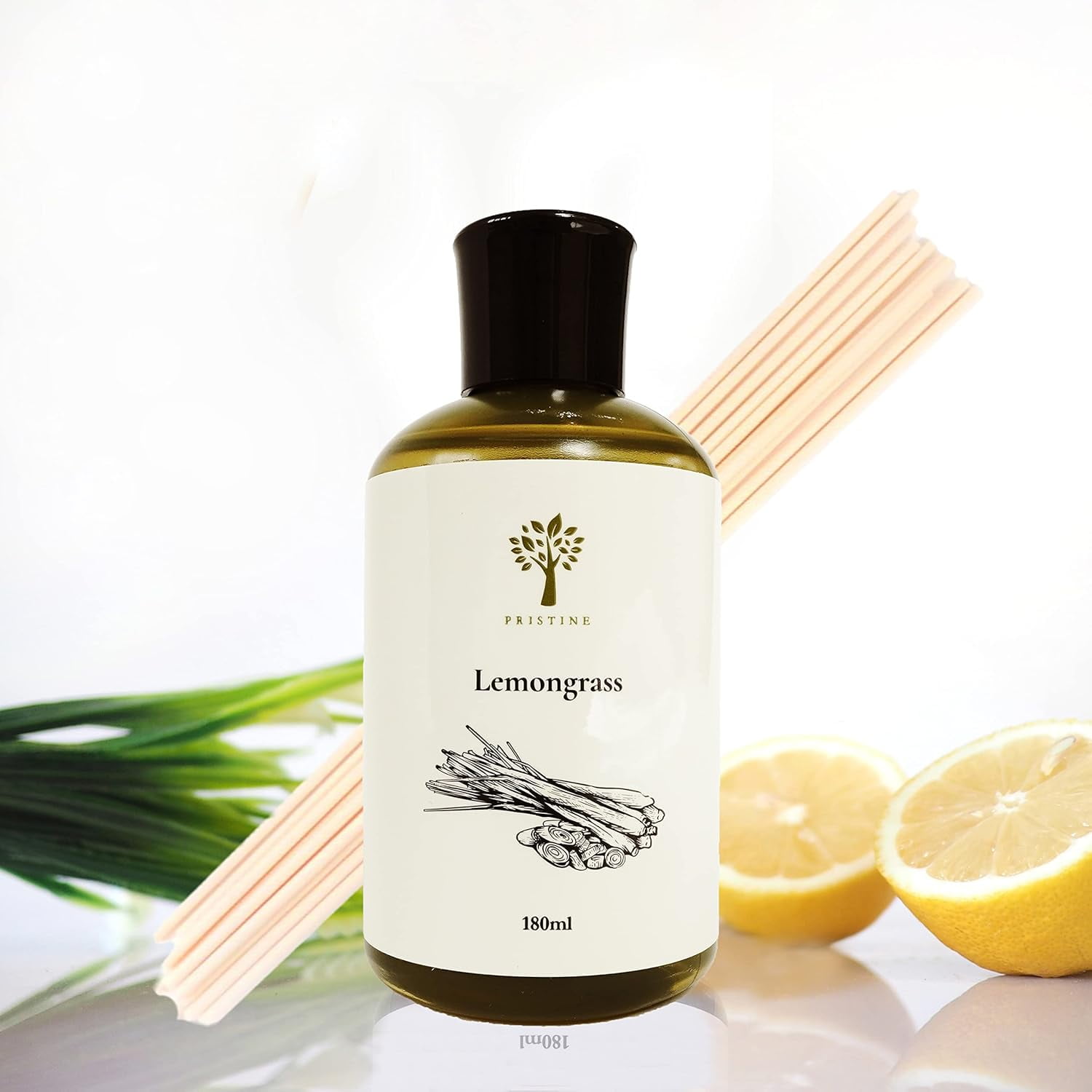 PRISTINE Lemongrass Diffuser Refill with Free Reed Stick | Fresh ...