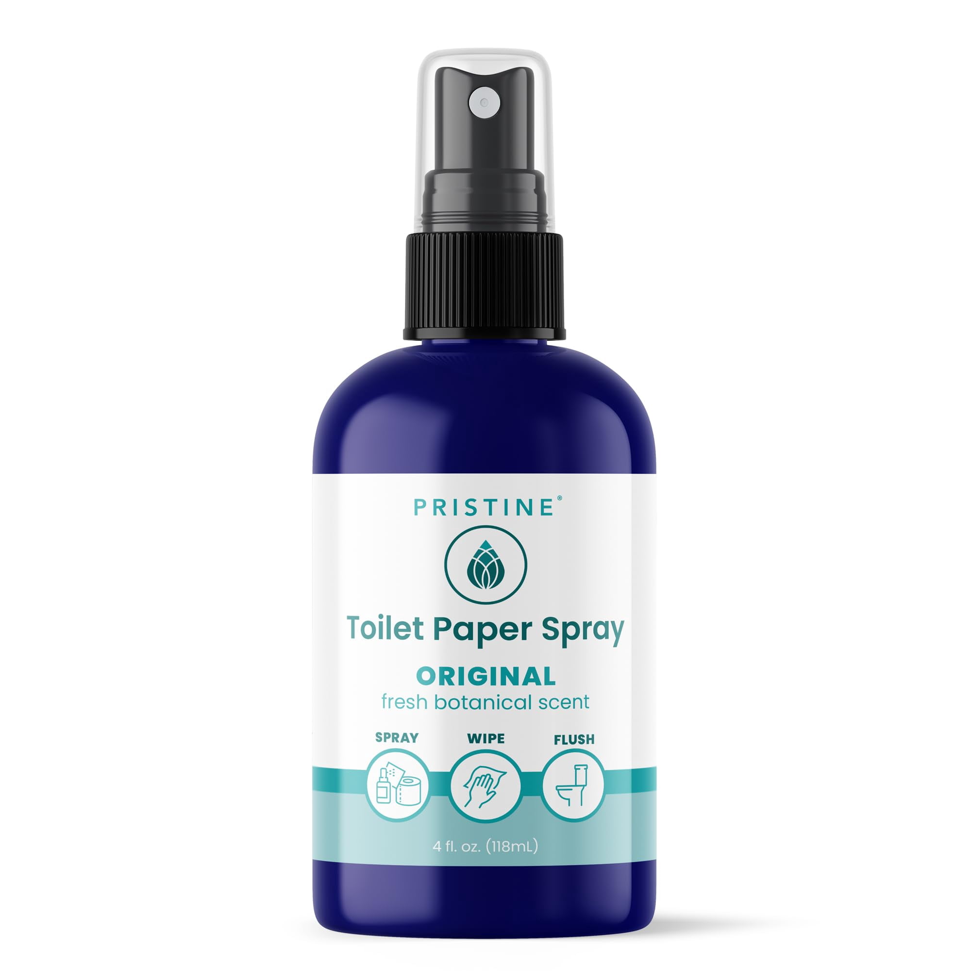 PRISTINE Toilet Paper Spray - As Seen on Shark Tank, More Natural ...
