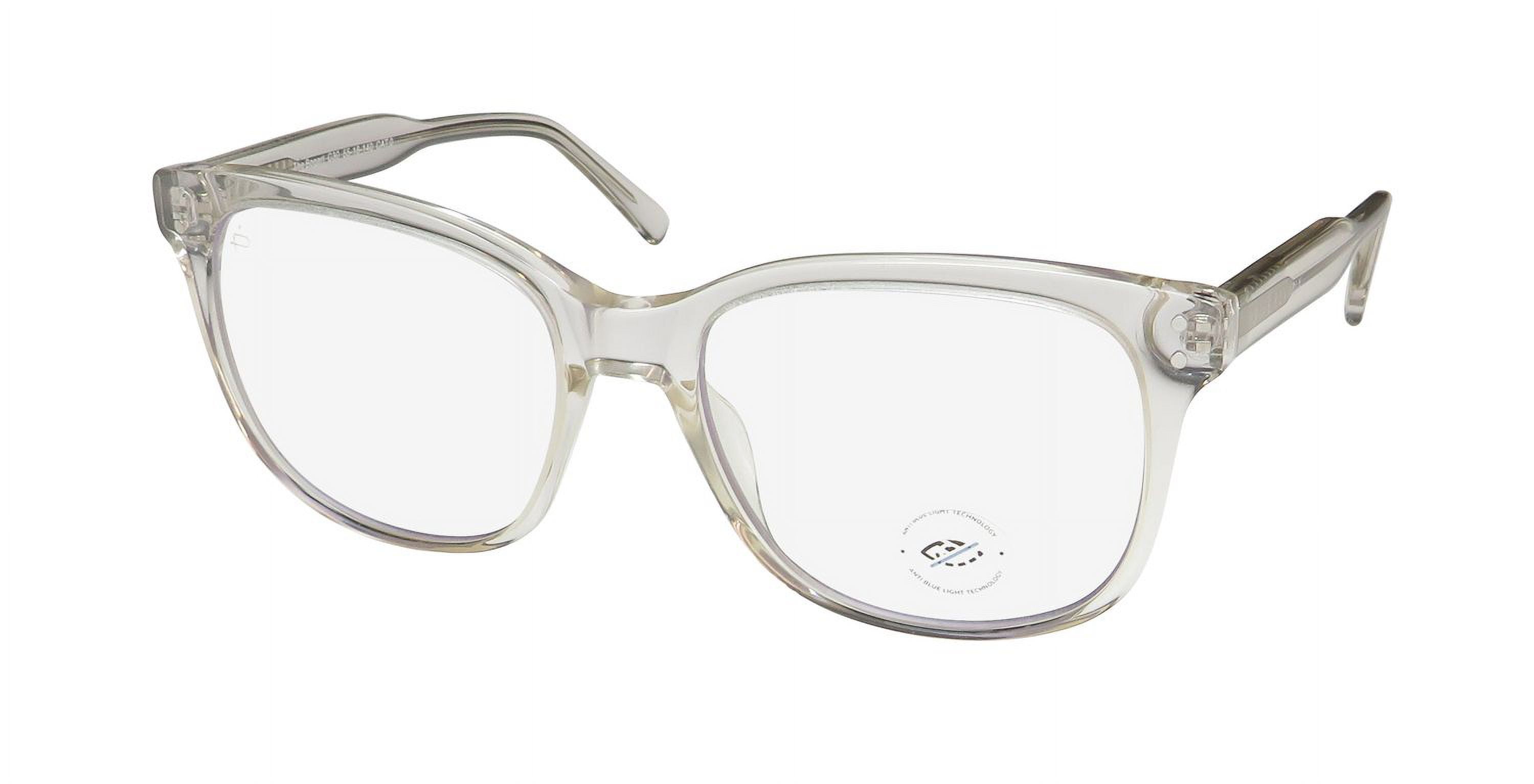 PRIVE REVAUX THE BOGART BLUE LIGHT TECHNOLOGY FULL-RIM EYEGLASS FRAME ...