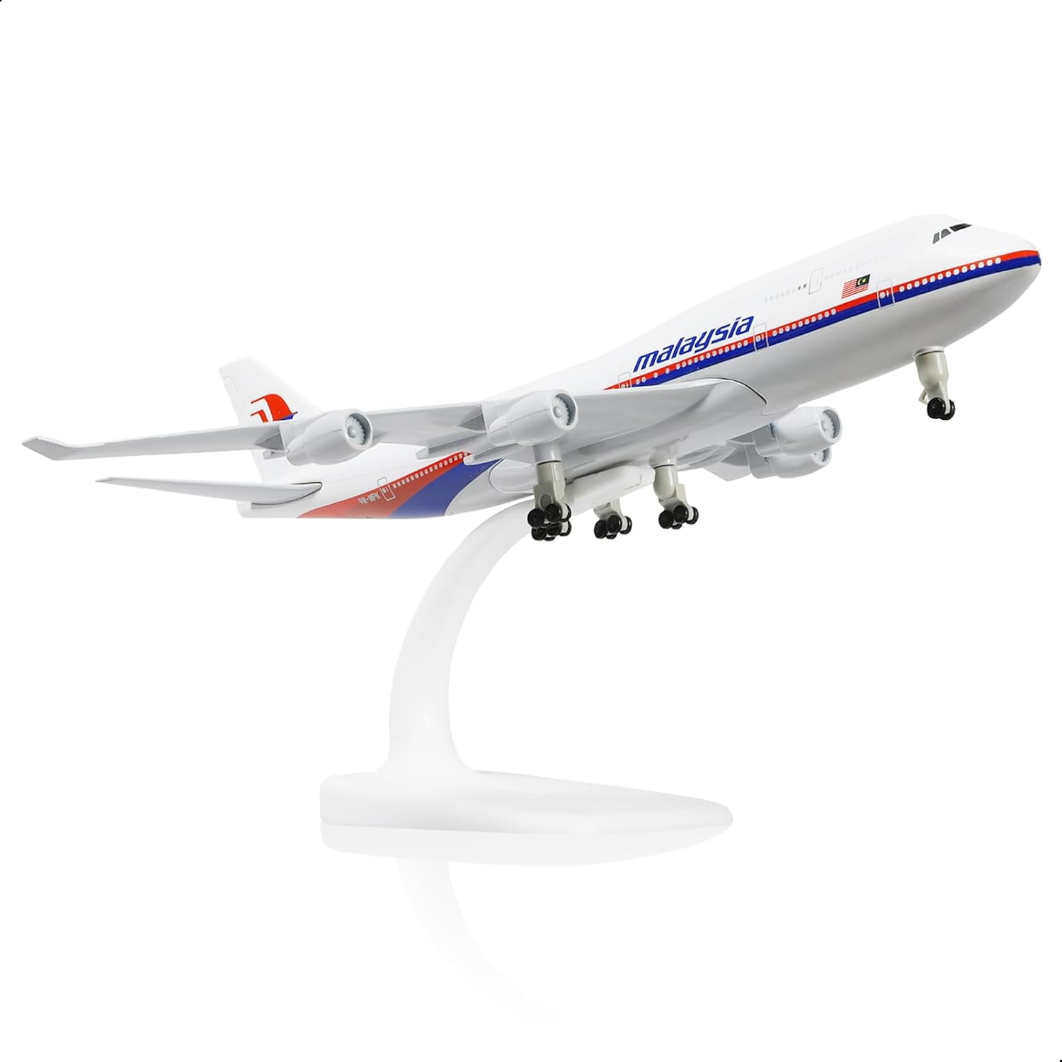 PRIYAL 747 1/300 Scale Airplane Model Saudi Arabian Boeing 747 Diecast ...