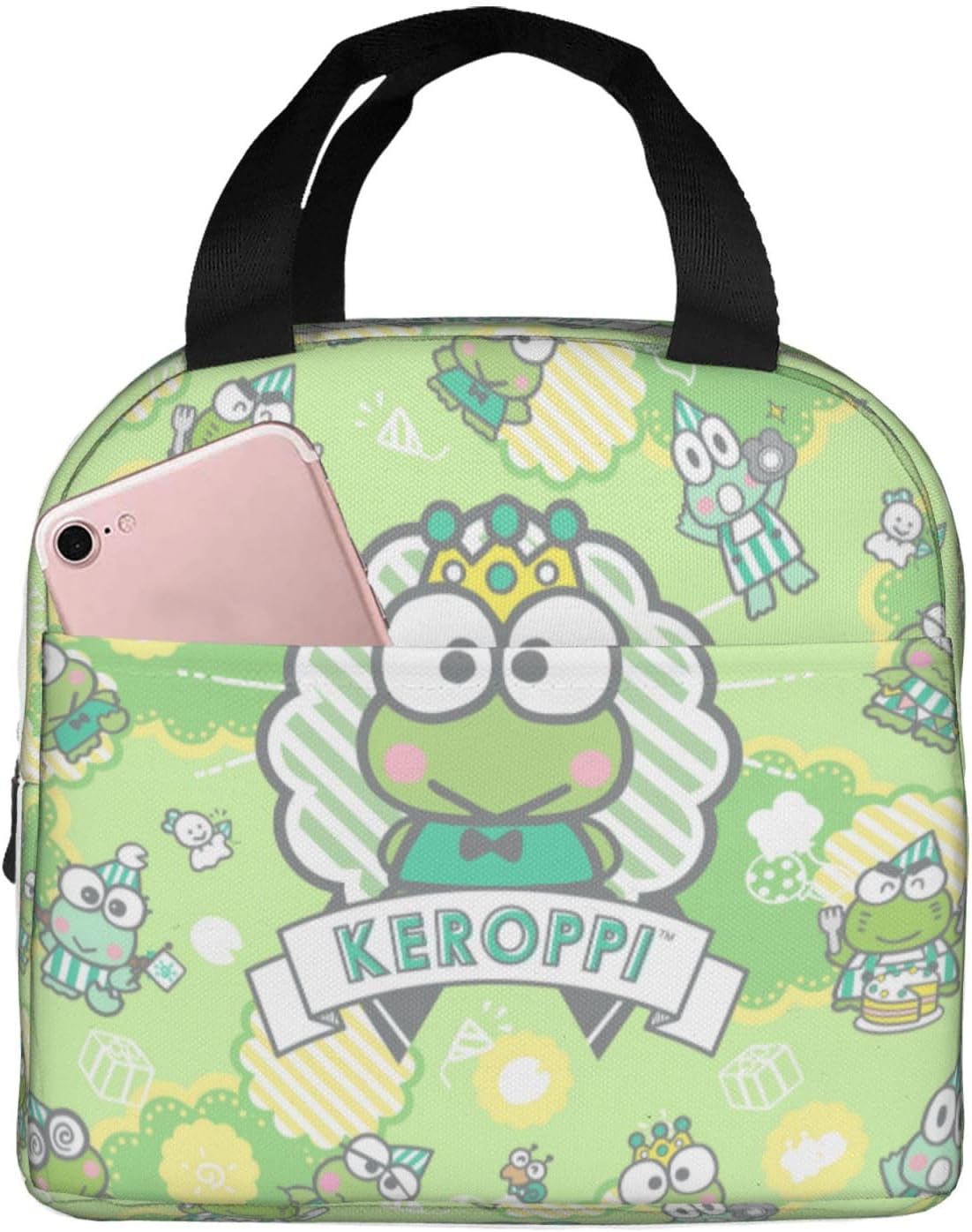 PRIYAL Cute Lunch Box, Kawaii Anime Insulated Lunch Bag Container ...