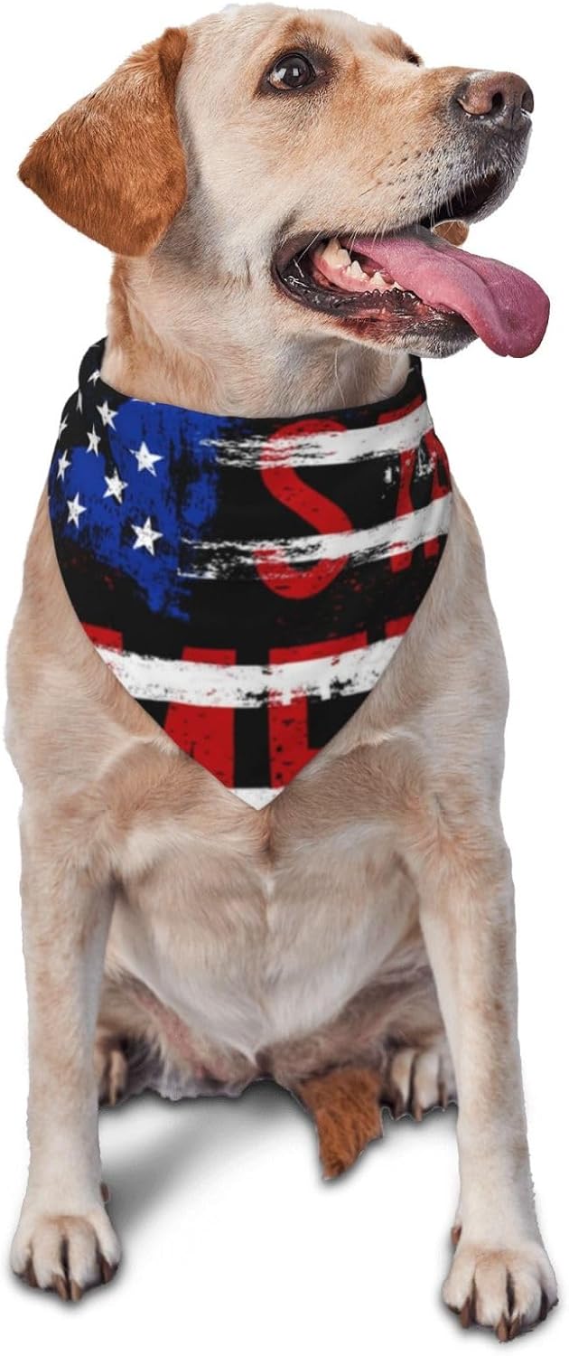 PRIYAL Dog Bandanas Fireman Firefighter Hero Vinatge Retro American ...