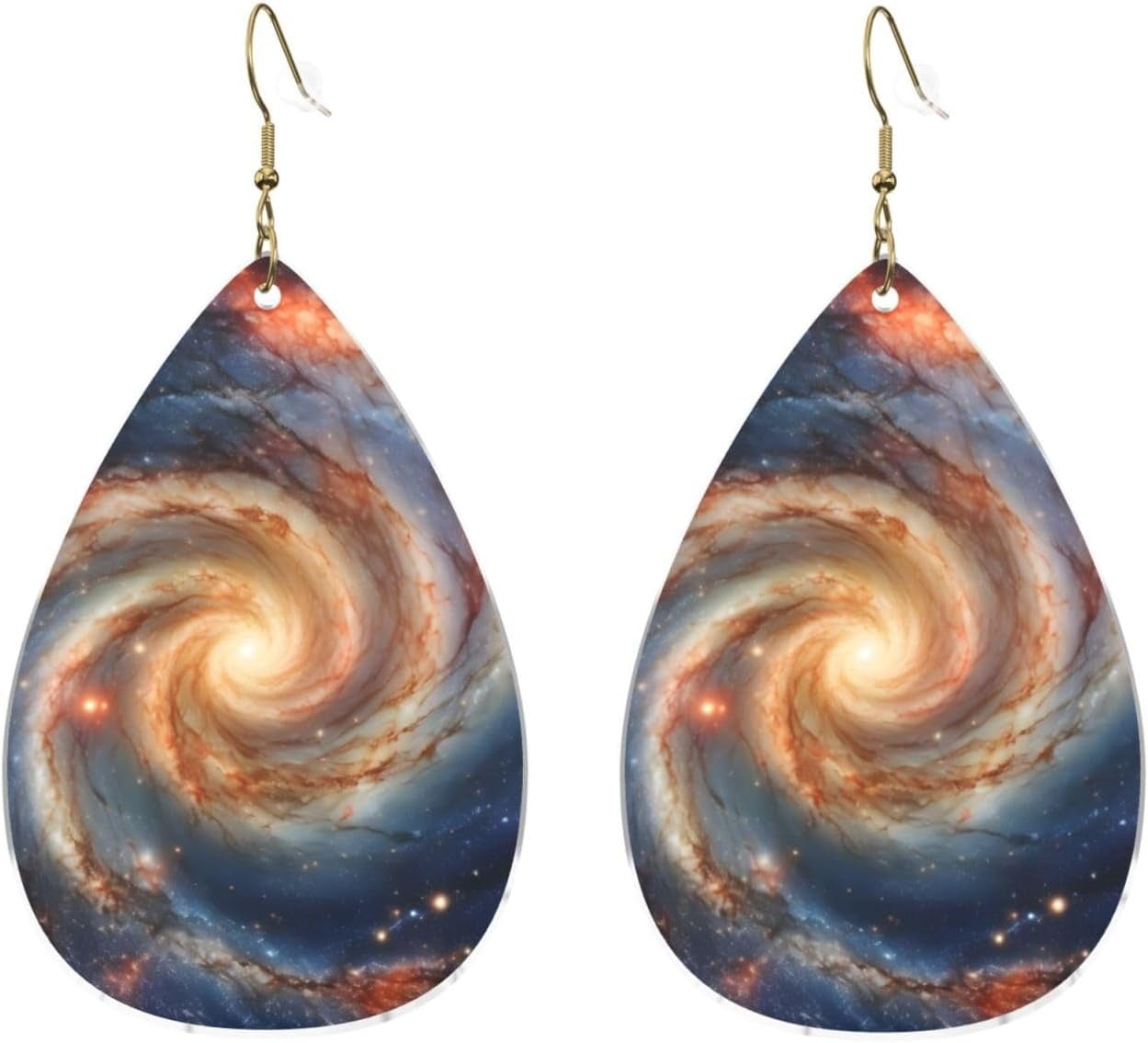 PRIYAL Outer Space Planet Earrings for Women, Acrylic Drop Dangle ...