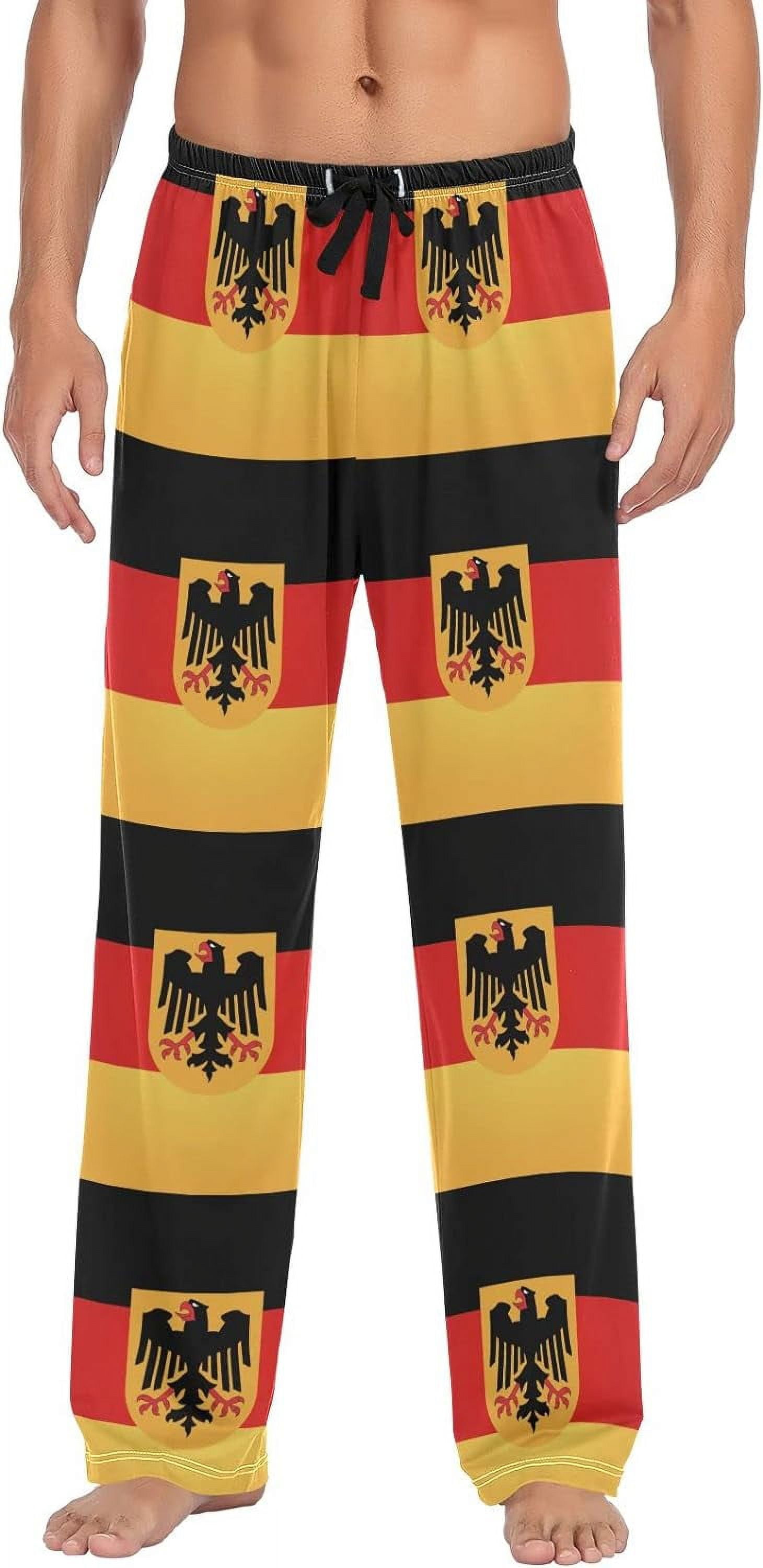 PRIYAL Trinidad Tobago Flag Men's Pajama Pants Sleepwear Lounge Pajama ...