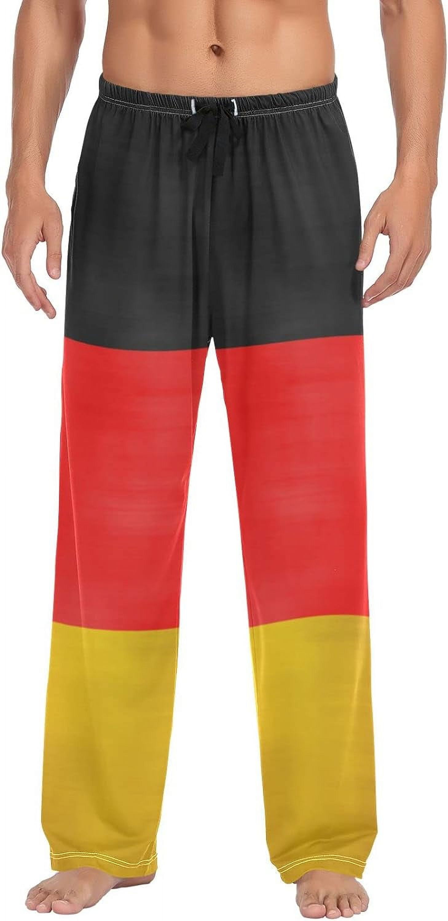 PRIYAL Trinidad Tobago Flag Men's Pajama Pants Sleepwear Lounge Pajama ...
