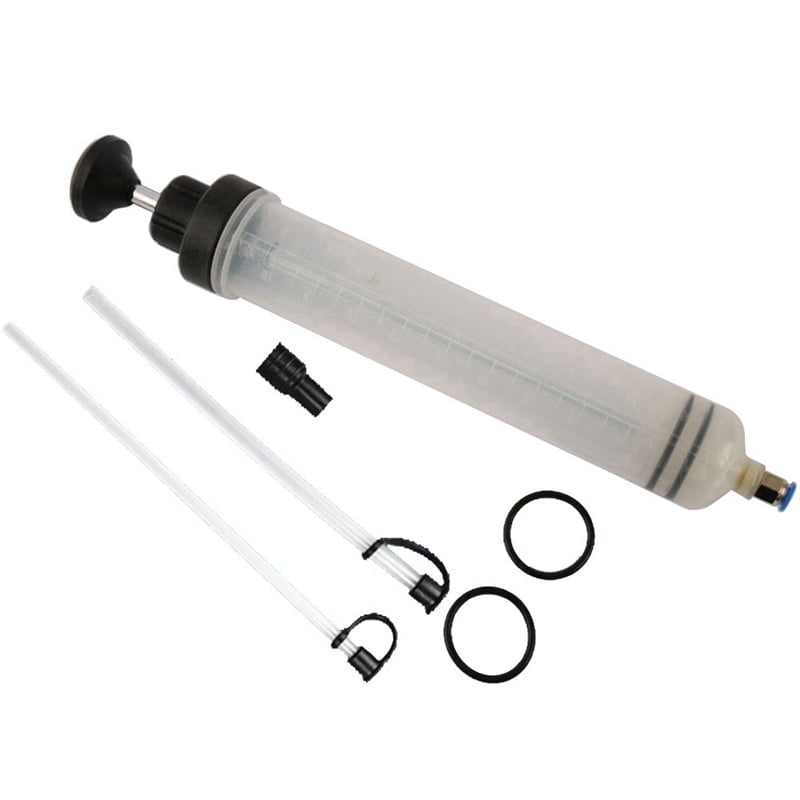 PRIZOM Car Oil Fluid Extractor Siphon Pump Manual Brake Fluid Syringe ...