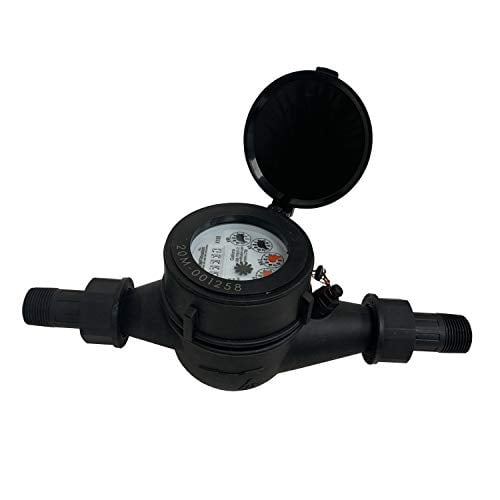 PRM 3/4 Inch Multi-Jet Nylon Totalizing Water Meter with Silicone ...