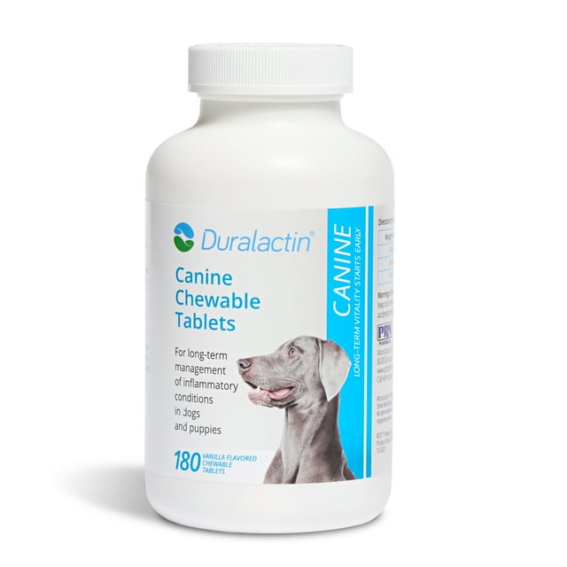 PRN Pharmacal Duralactin Canine Chewable Tablets - Vanilla Flavored ...