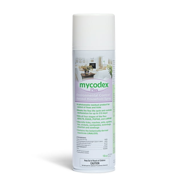 PRN Pharmacal Mycodex Plus Spray - Kills Flea, Ticks, Roaches & More ...