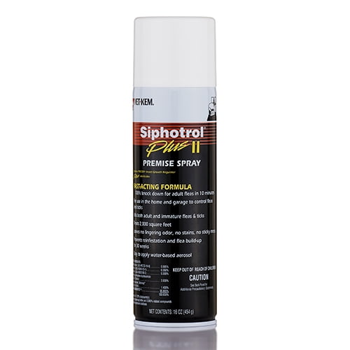 PRN Pharmacal Siphotrol Plus II Insecticide Spray - Flea and Tick ...