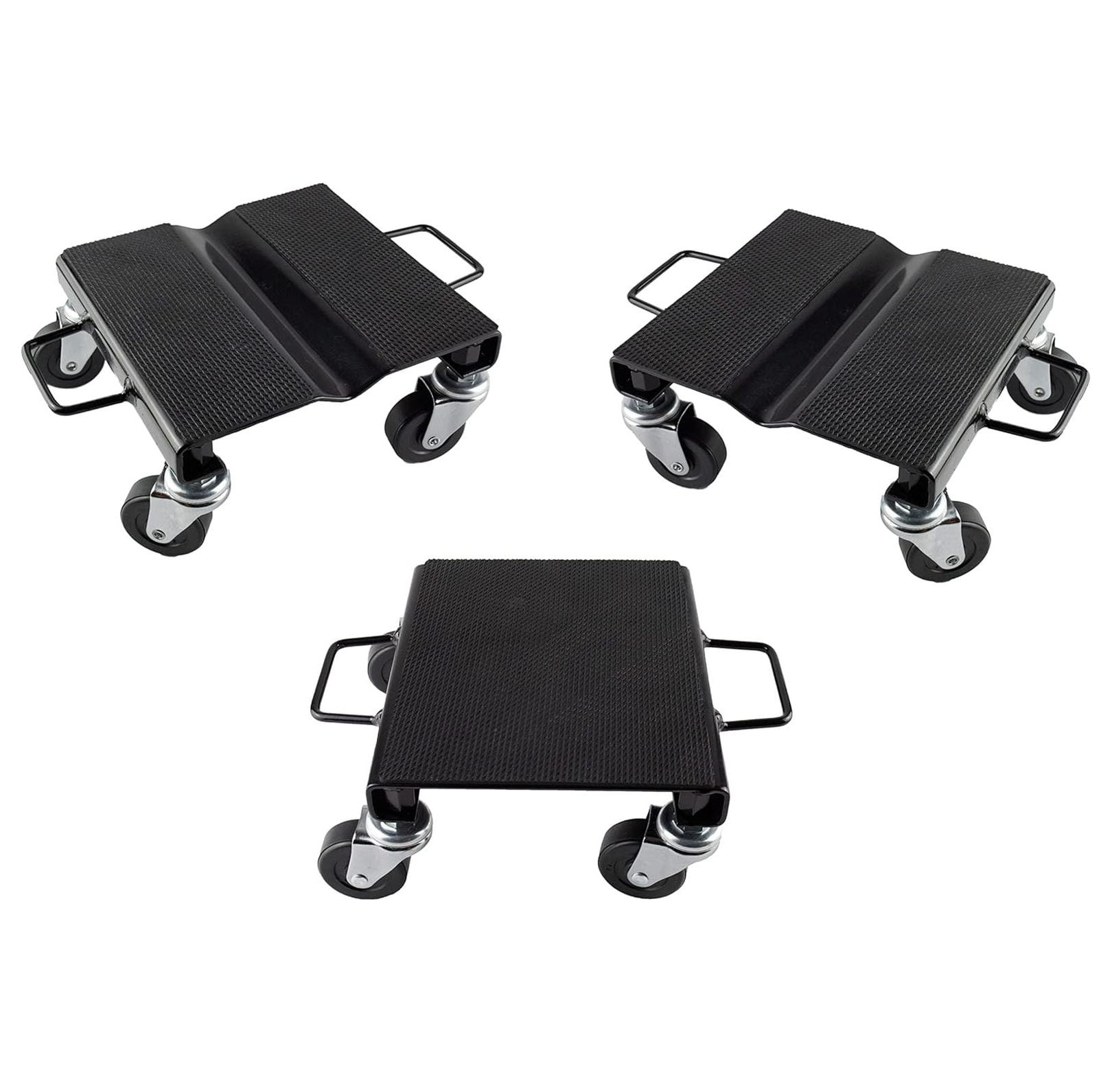 PRO #01131 3Pc 1500lb Capacity Heavy Duty V-Slide Anti-Slip Rubber Pads ...