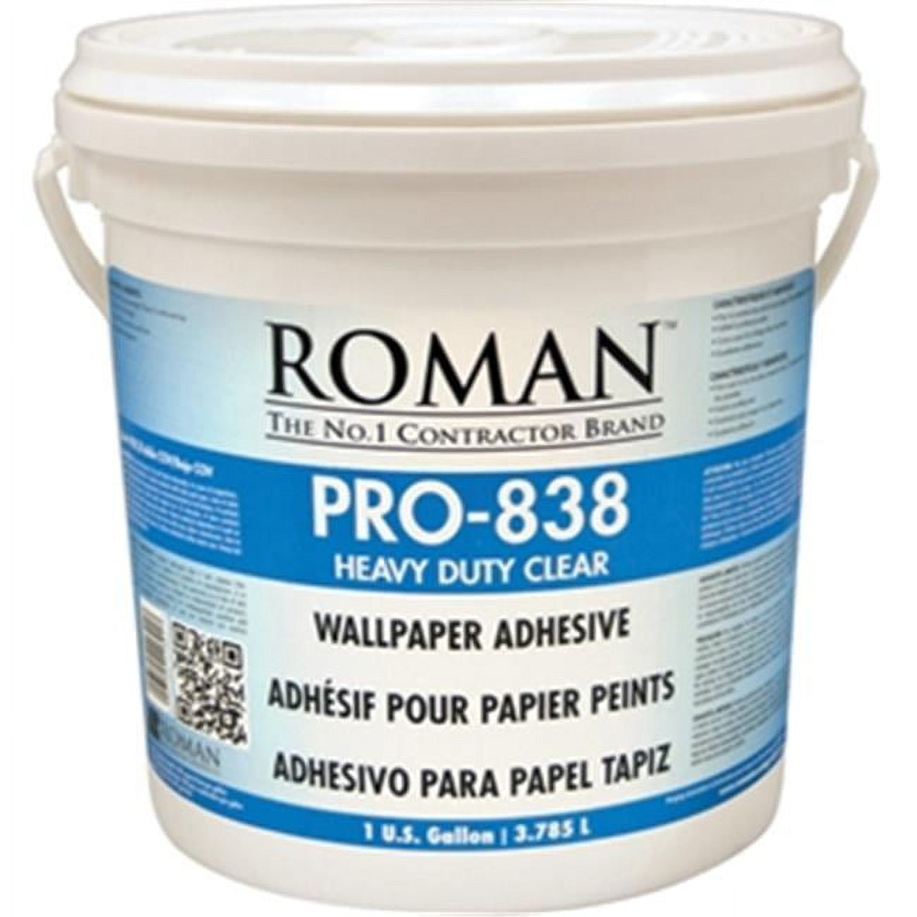 PRO-838 1 Gallon Clear Heavy Duty Adhesive - Walmart.com