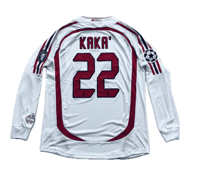 PRO AC KAKA Jersey Retro 06/07 long sleeve Soccer Jerseys Football ...
