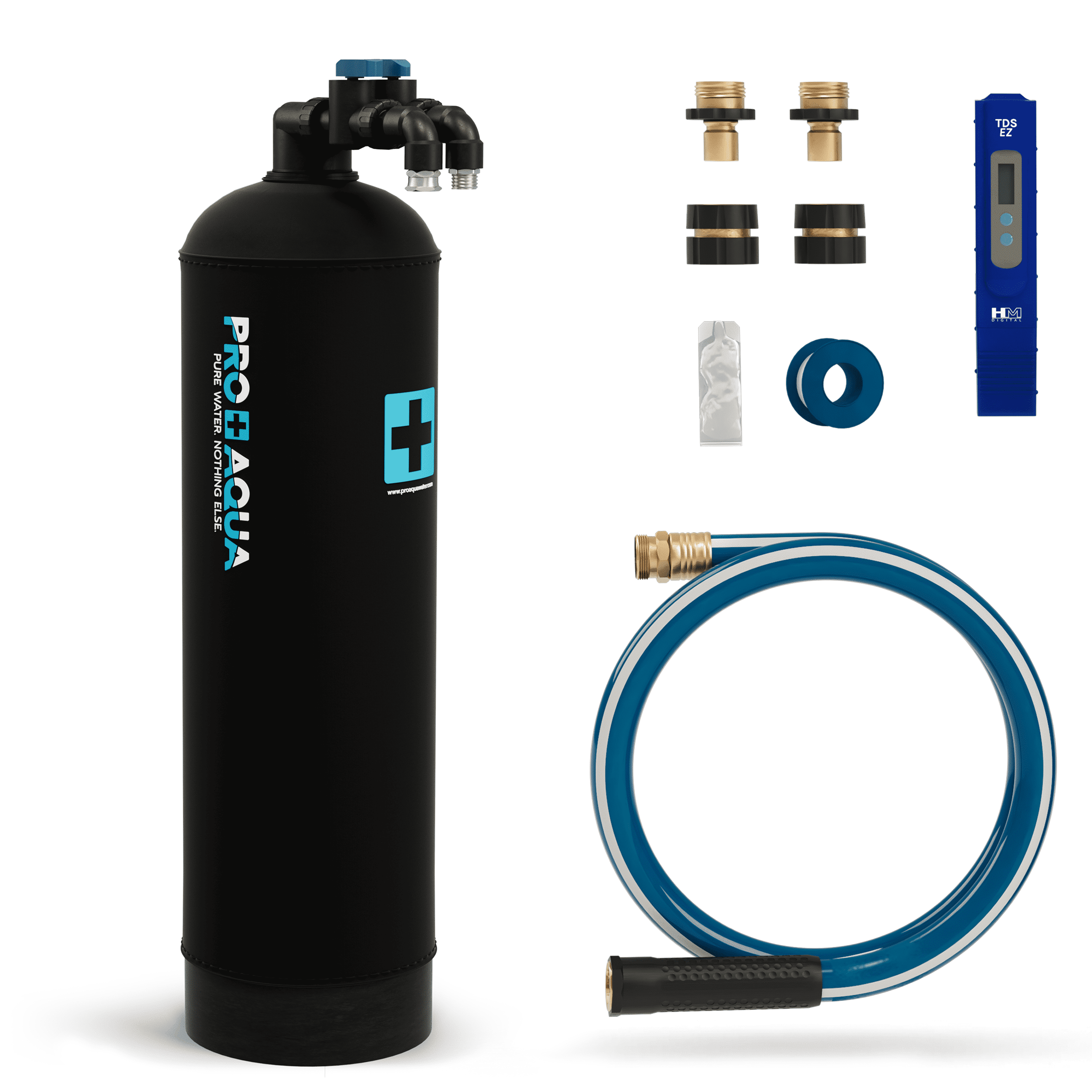 PRO+AQUA ULTRA RinseMaster | Spotless 7,200 Gallon Deionizer Spot-Free ...