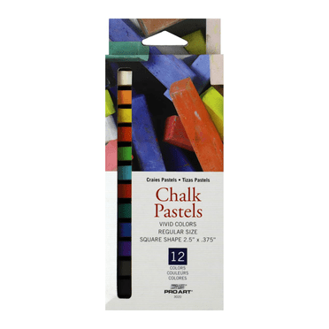 Sargent Art® Square Chalk Pastels, Portrait, 24/Pack - Walmart.com