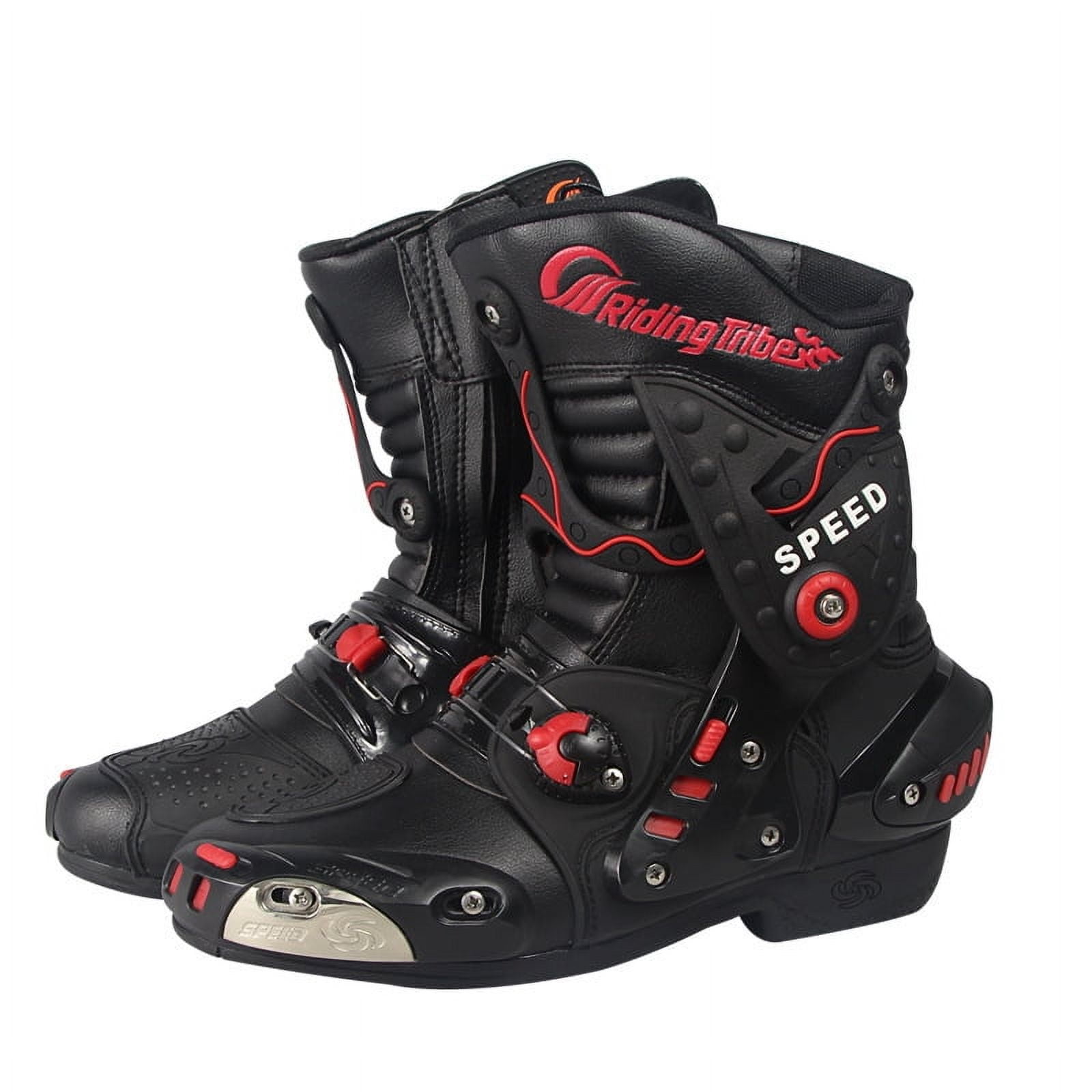 PRO-BIKER professional men's and women's motorcycle riding boots road ...