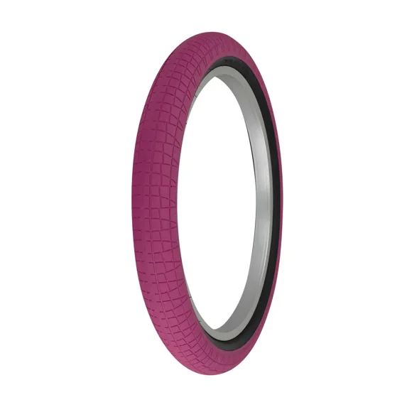 PRO+ Bike Bicycle BMX Performance Tire 20” x 2.30" Pink/Black Sidewall ...