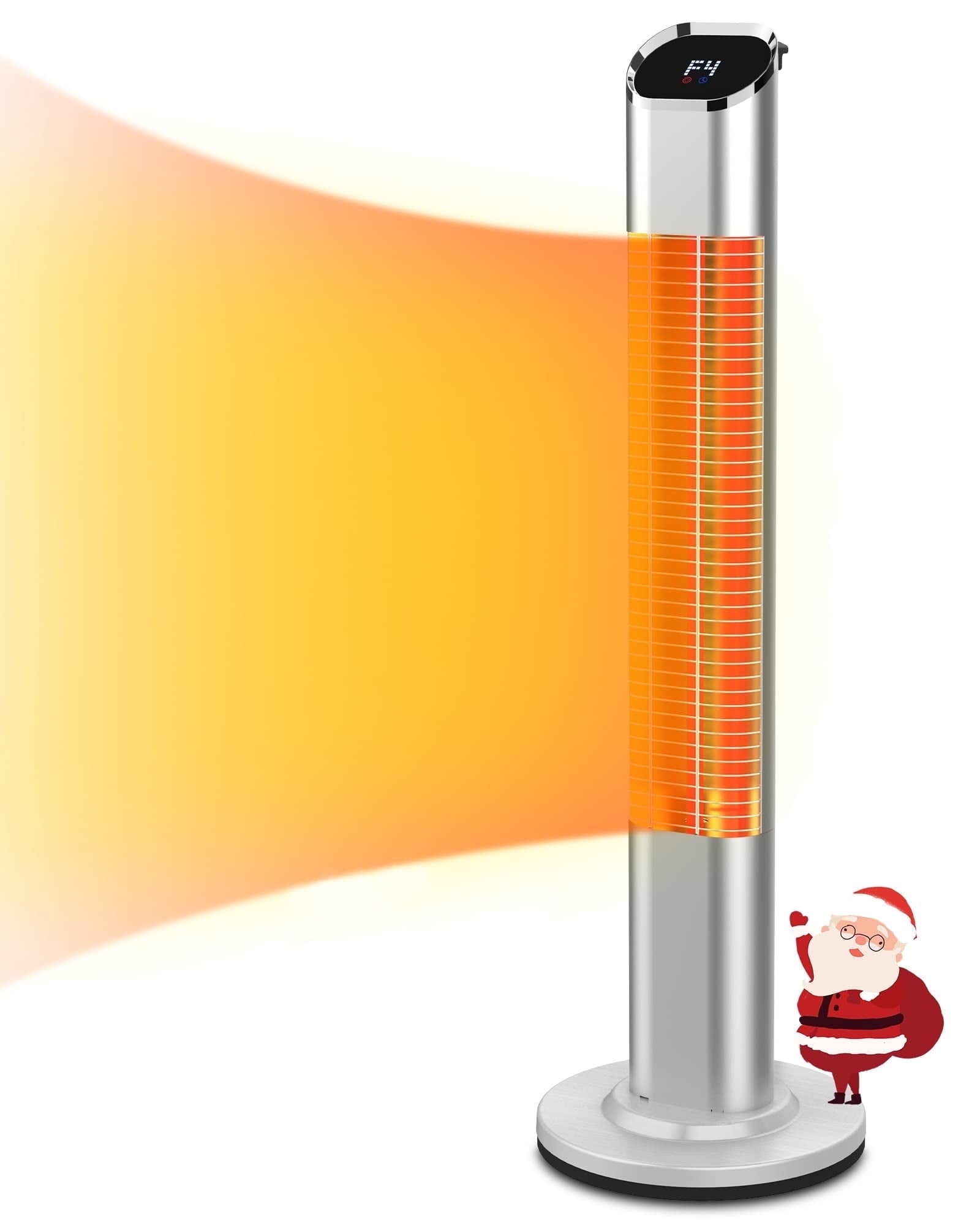 PRO CHOICE Patio Tower Heater Standing Electric Infrared Heater with ...