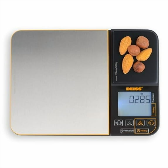 PRO Dual Platform Digital Kitchen and Food Scale - 11lb Capacity & 17 ...