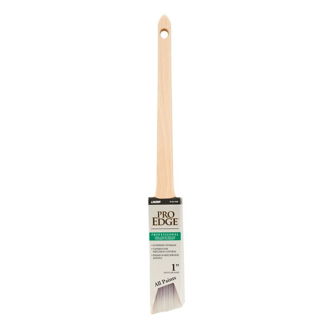 PRO EDGE by Linzer 1" CT Formula Thin Angle Paint Brush - Walmart.com