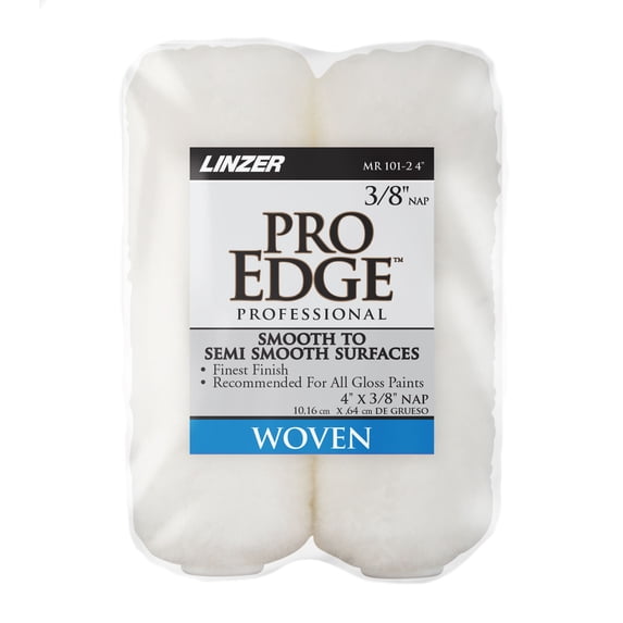 Pro Edge Mini Paint Roller 4x3/8 inch Versatile for Touch-Up and Small ...