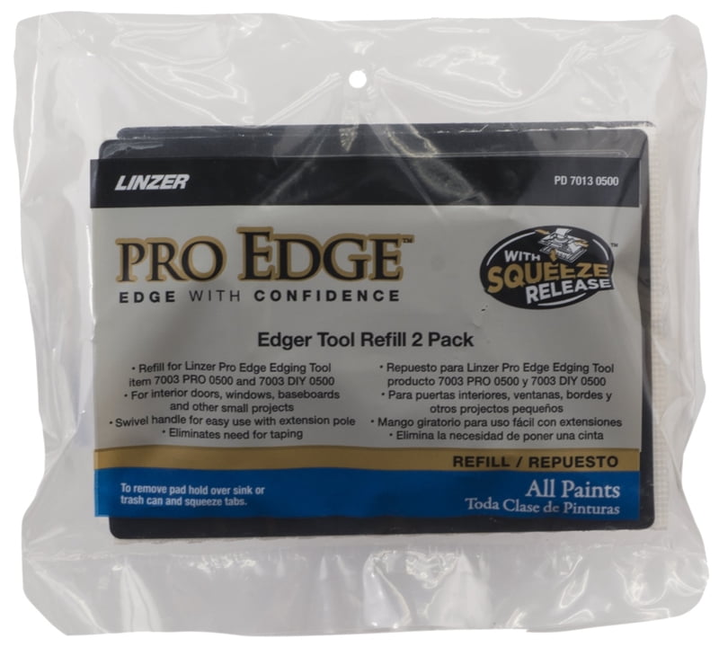 Linzer PRO EDGE 5" Paint Edger Refill, Precision Painting, Squeeze ...
