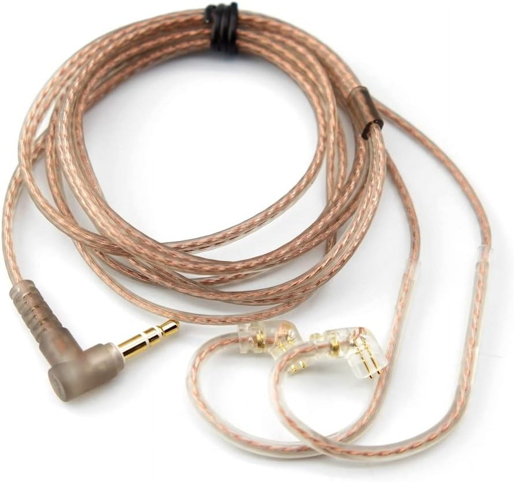 PRO Earphone Upgraded Cable 2 Pin 0.75mm OFC Replacement Detachable ...