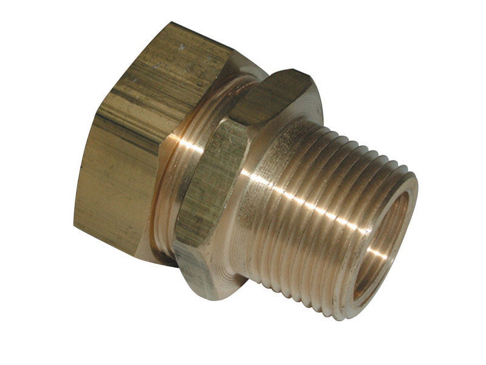 PRO-FLEX PFMF-1212 Tube to Pipe Adapter, 1/2 in, MNPT, Brass - Walmart.com