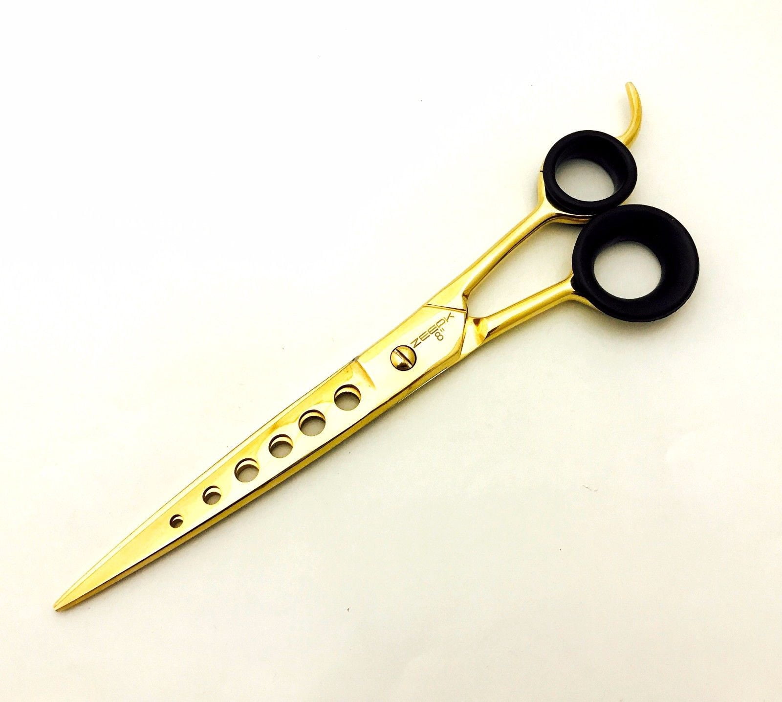 PRO GERMAN MADE 8" BARBER HAIR CUTTING SCISSOR SHEAR HAIR DRESSING GOLD ...