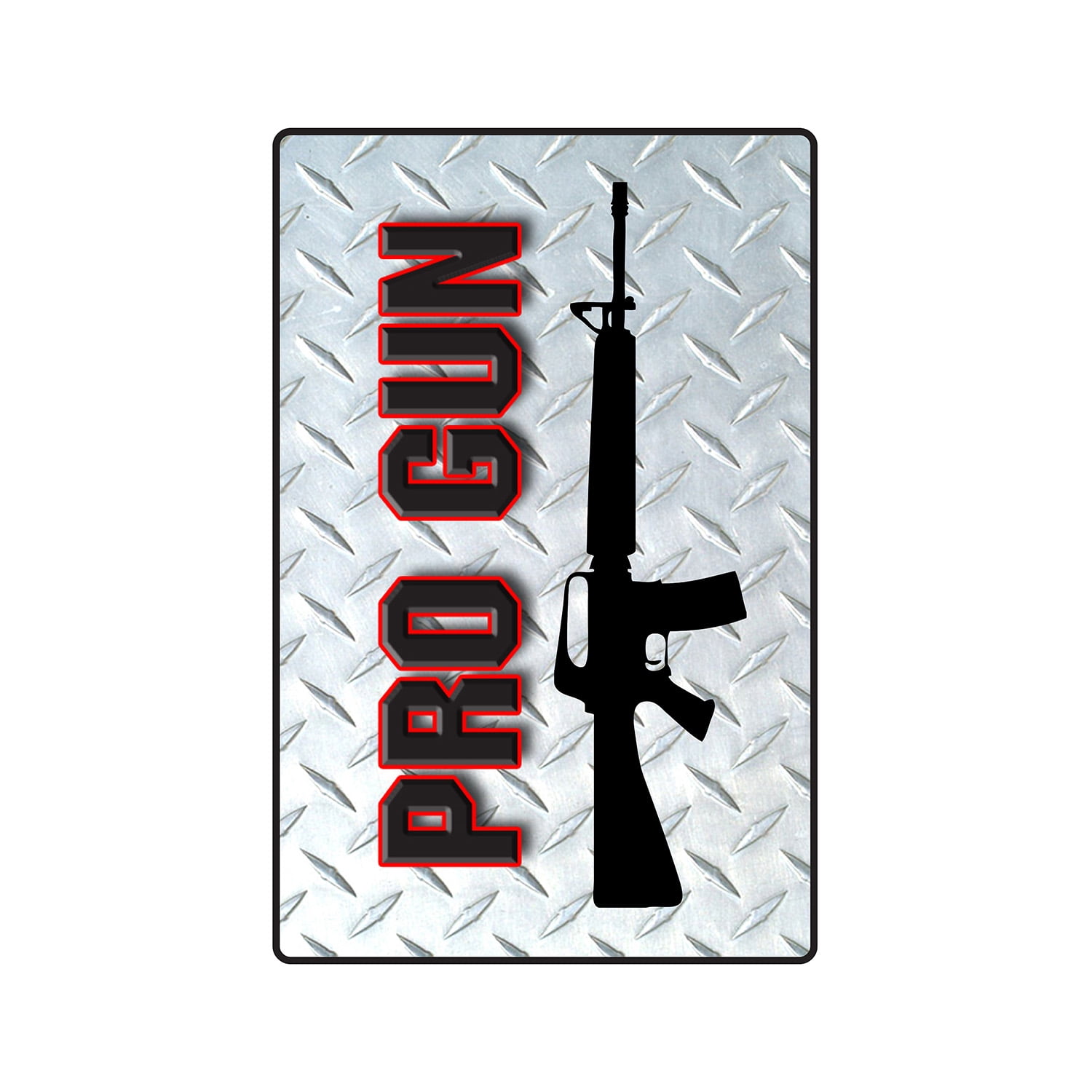 PRO GUN Sign shooting range shotgun ammunition ammo weapon | Indoor ...