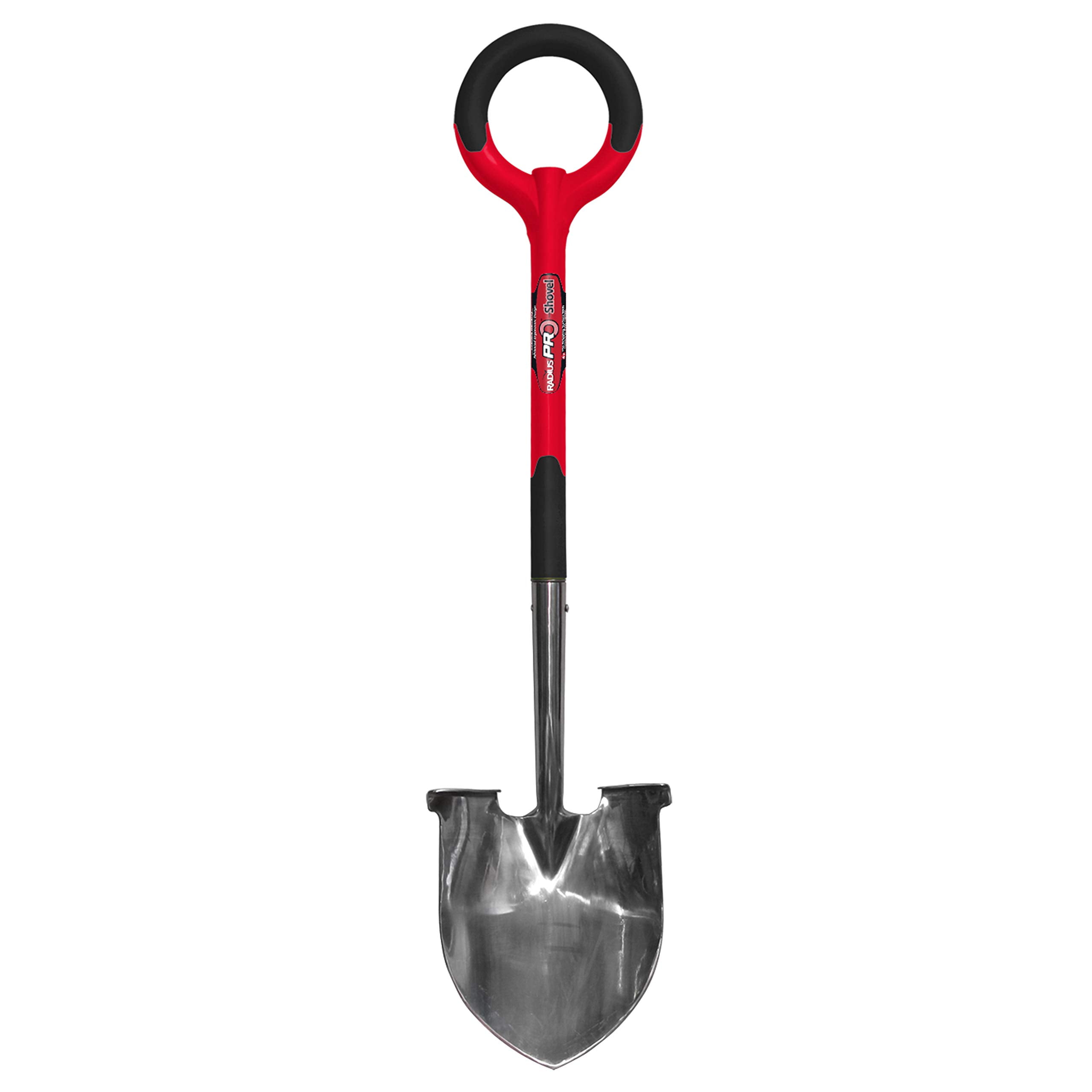 PRO Garden Shovel Stainless Steel, Heavy Duty Digging Tool with ...