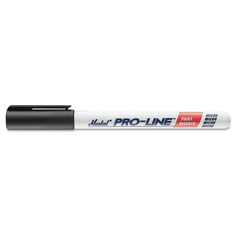 PRO-LINE Fine and Micro Liquid Paint Marker, White, 1/16 in Tip, Fine ...