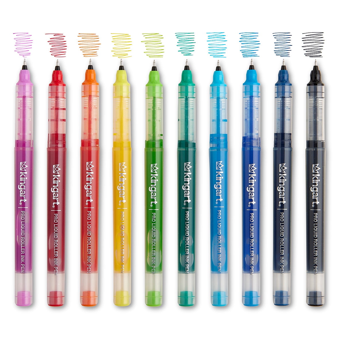 Liquid Roller Ink Pens 10 Colors - Walmart.com