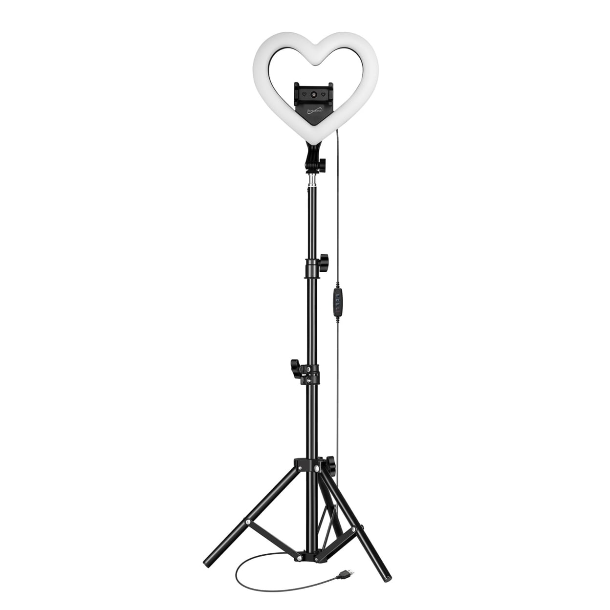 PRO Live Stream 10" Heart Shaped Selfie Ring Light SC-2310SRH with ...