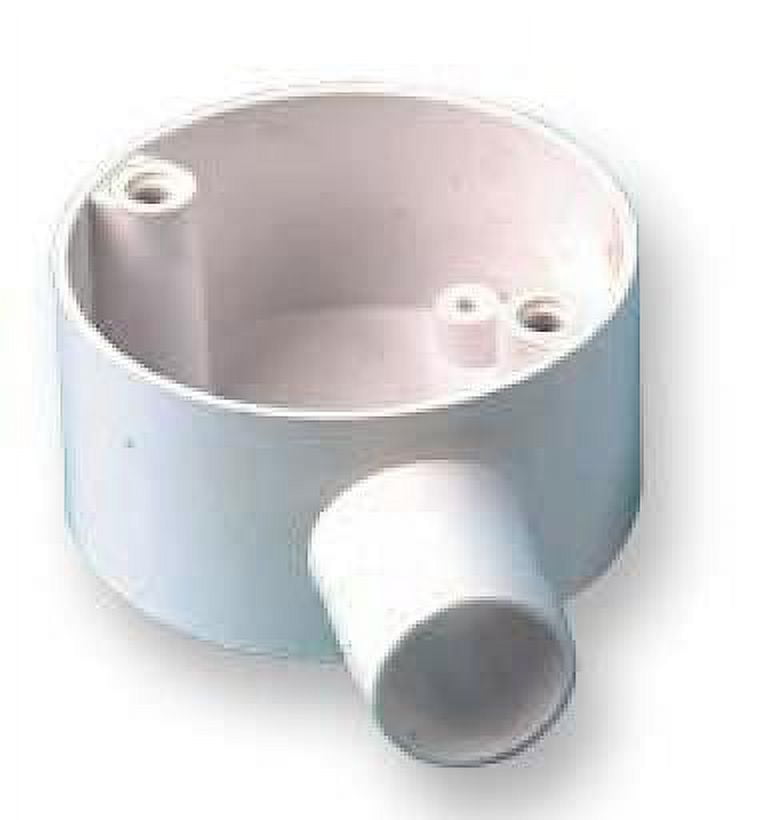 PRO POWER - 1-Way Terminal Box - 20mm System - White - Walmart.com