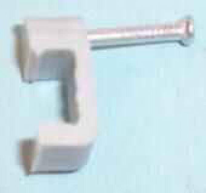 PRO POWER - Cable Clips Grey for Twin & Earth Cable 2.5mm 100 Pack ...