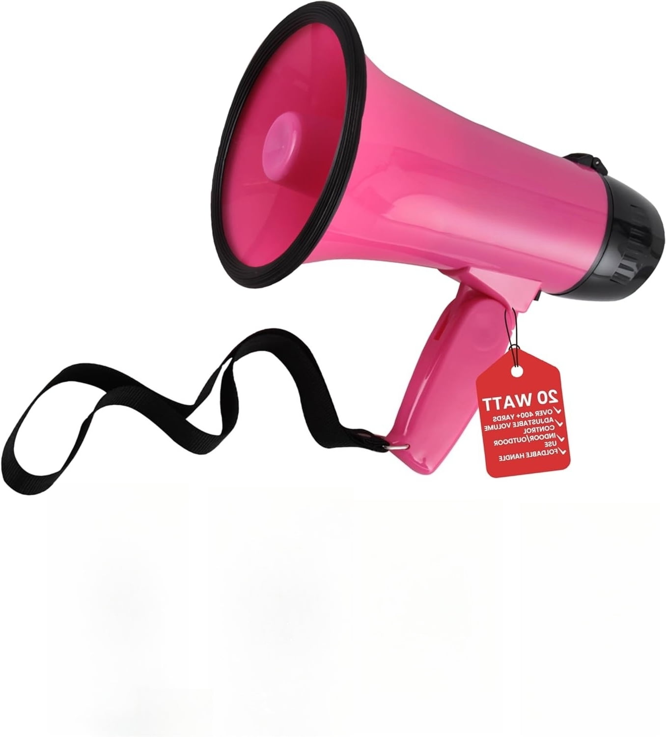 PRO Portable Megaphone Speaker Siren Bullhorn - Compact and Battery ...