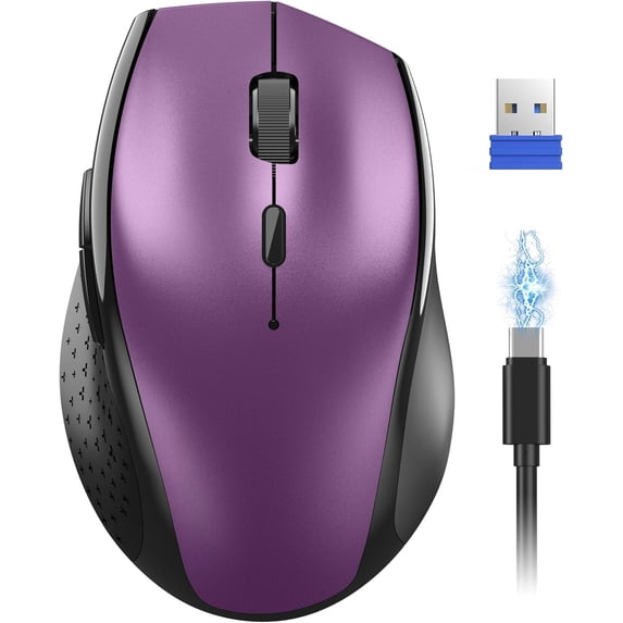 PRO Rechargeable , Silent Click, 800mAh Long Life, 6 Adjustable 6400 ...