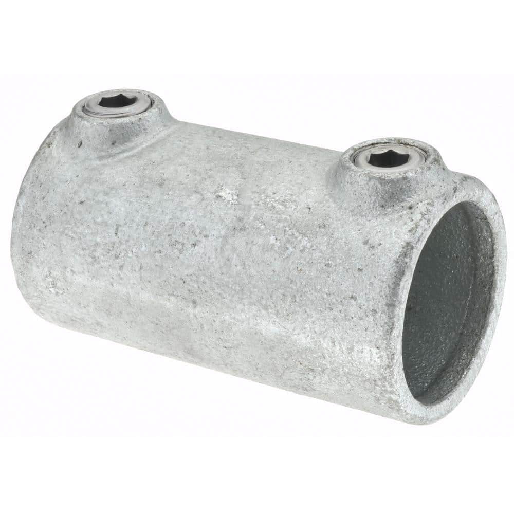 PRO-SAFE Galvanized Structural Rail Fitting: Straight Coupling for 1.25 ...