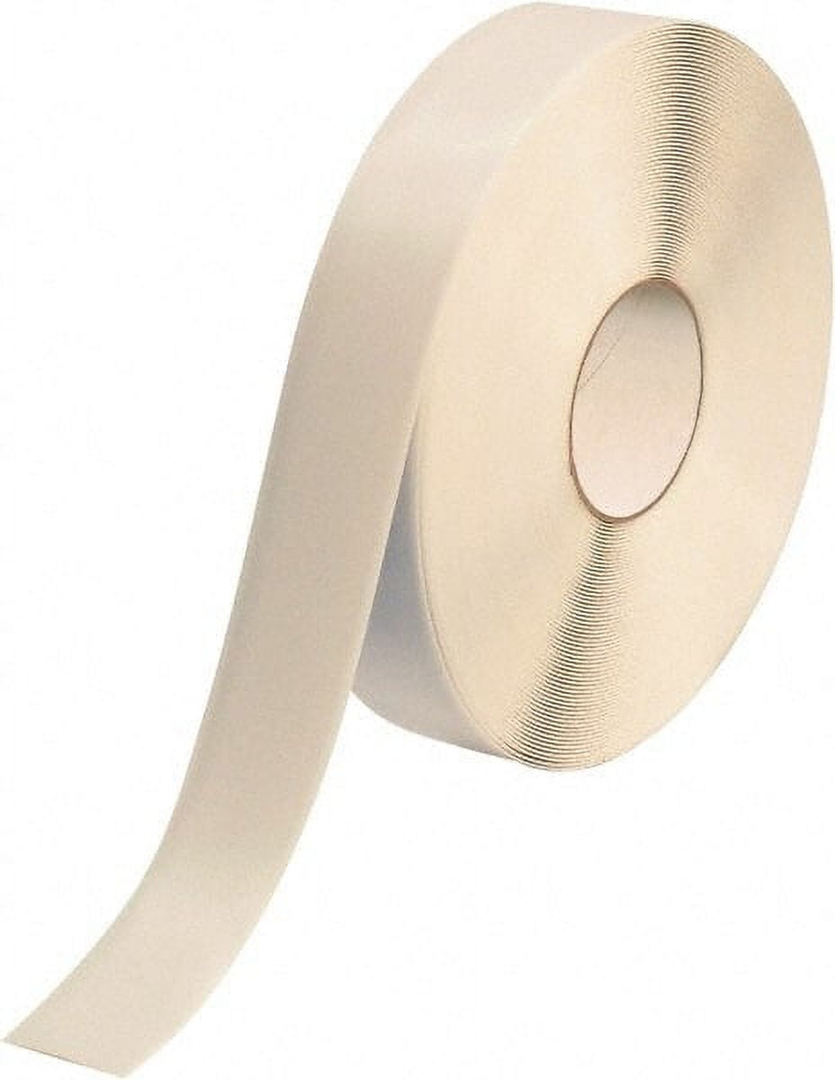 PRO-SAFE 2" x 100' PVC Floor & Egress Tape 50 mil, White, Solid Color ...