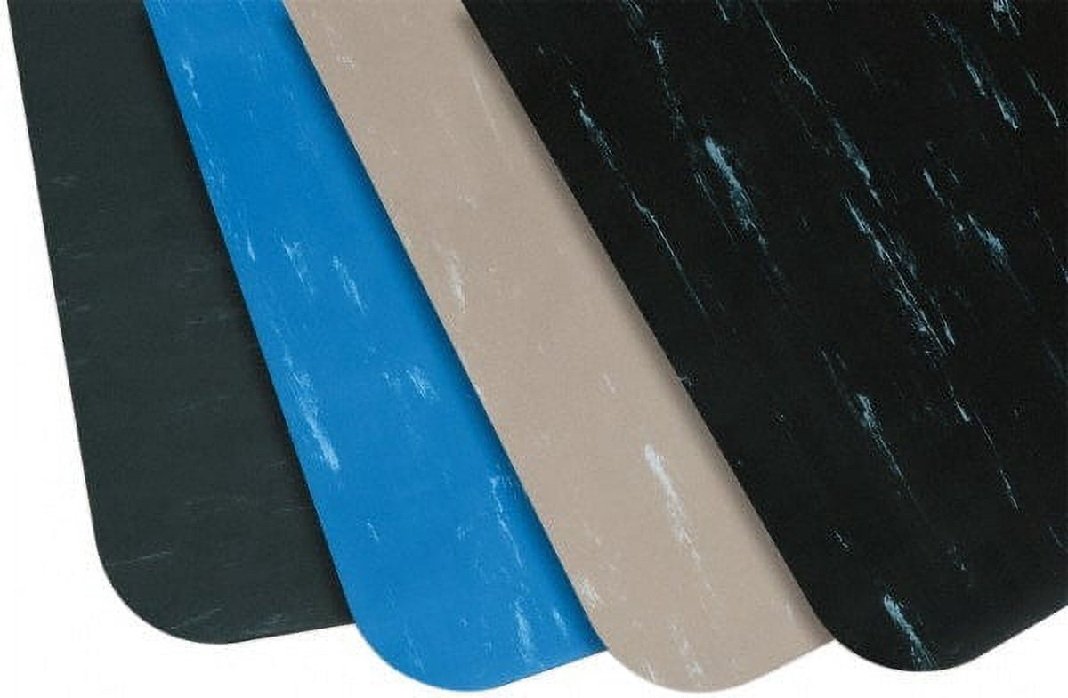 PRO-SAFE 3' Long x 2' Wide, Dry Environment, Anti-Fatigue Matting Black ...