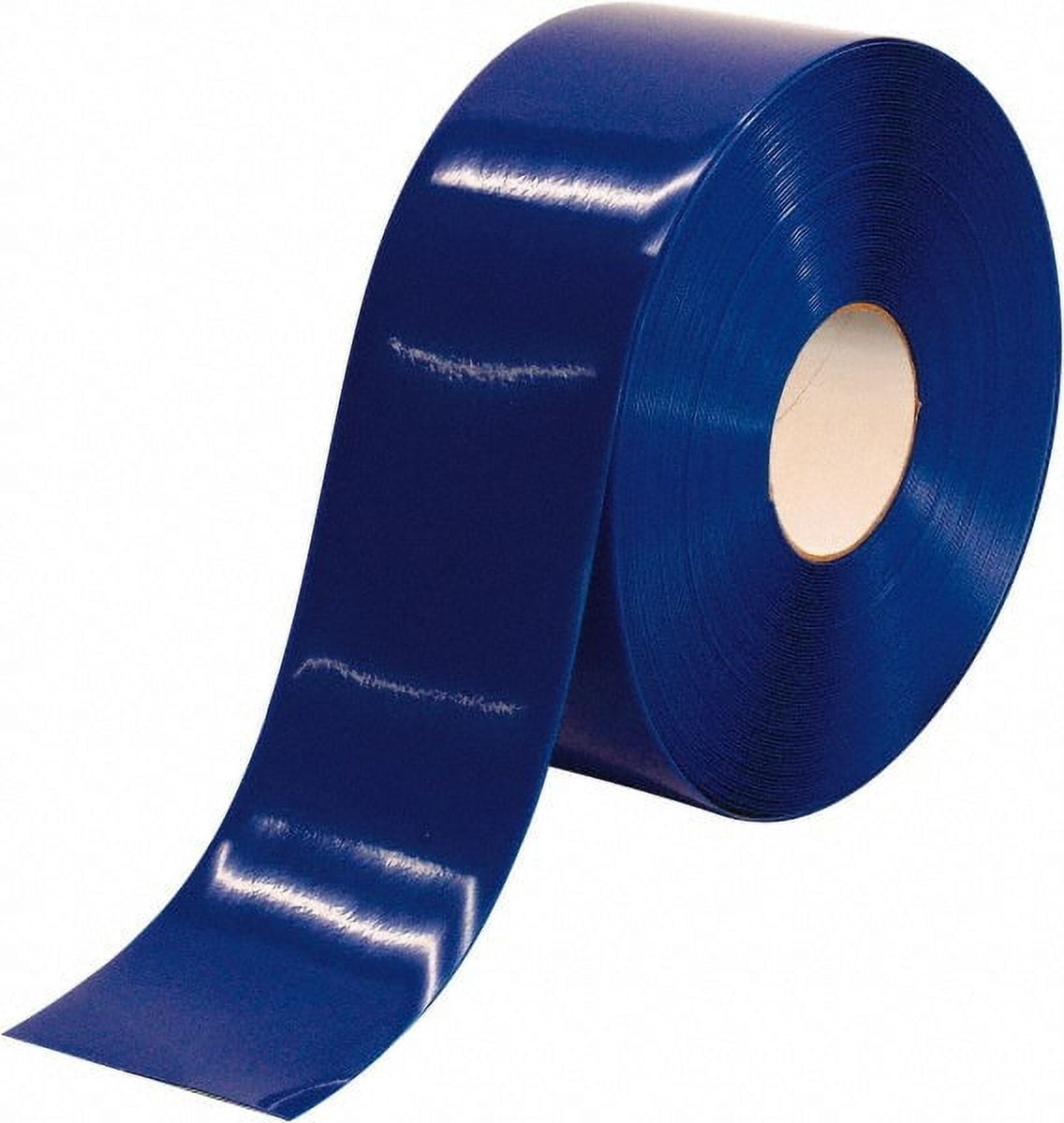PRO-SAFE 4" x 100' PVC Floor & Egress Tape 50 mil, Blue, Solid Color ...