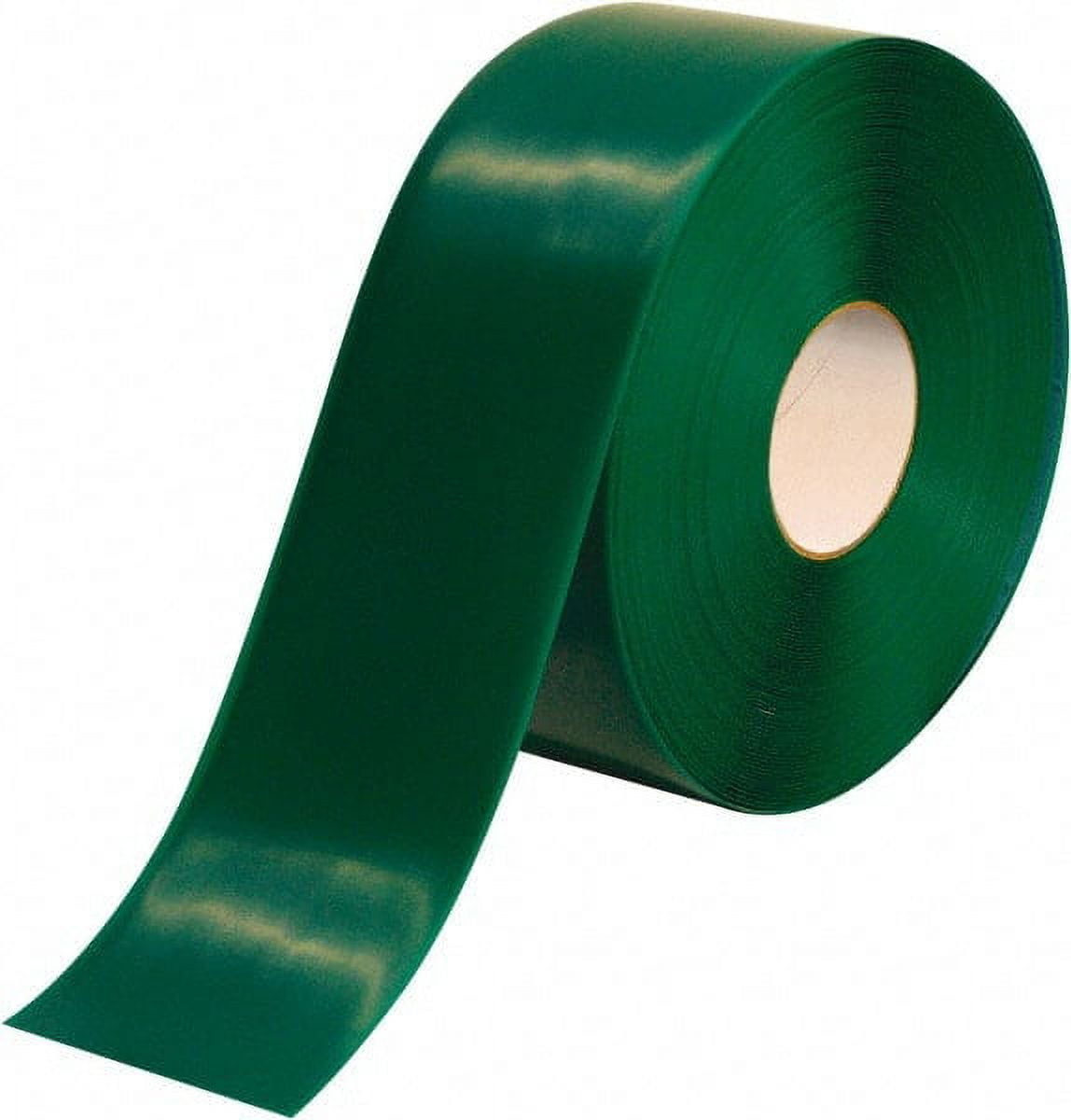 PRO-SAFE 4" x 100' PVC Floor & Egress Tape 50 mil, Green, Solid Color ...