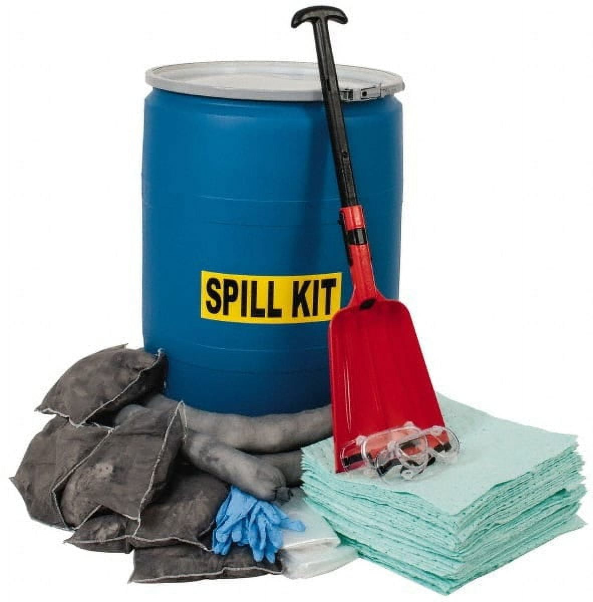 PRO-SAFE Universal Spill Kit 55 Gal Polypropylene Drum - Walmart.com