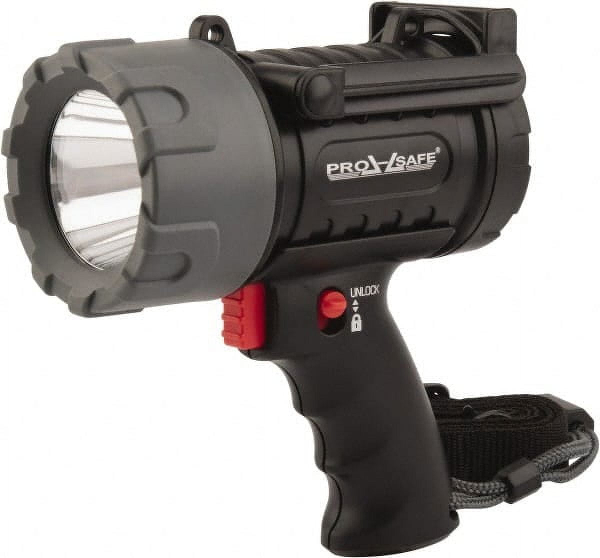 PRO-SAFE White LED Bulb, 180 Lumens, Spotlight/Lantern Flashlight Black ...