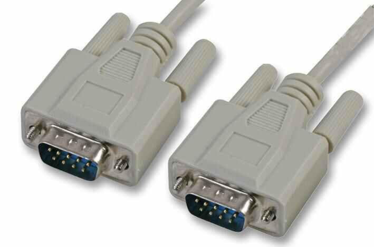 PRO SIGNAL - 9 Pin D-Sub (DB9) Male to Male Lead, 2m - Walmart.com