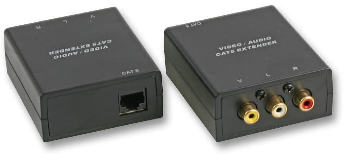 PRO SIGNAL - AV over CAT5 Extender, Rx+Tx Pair - Walmart.com