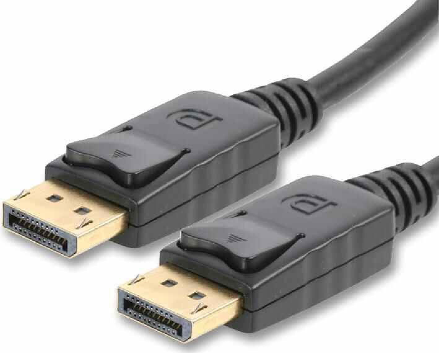 PRO SIGNAL - DisplayPort 1.2 Male to Male Lead, 0.5m Black - Walmart.com